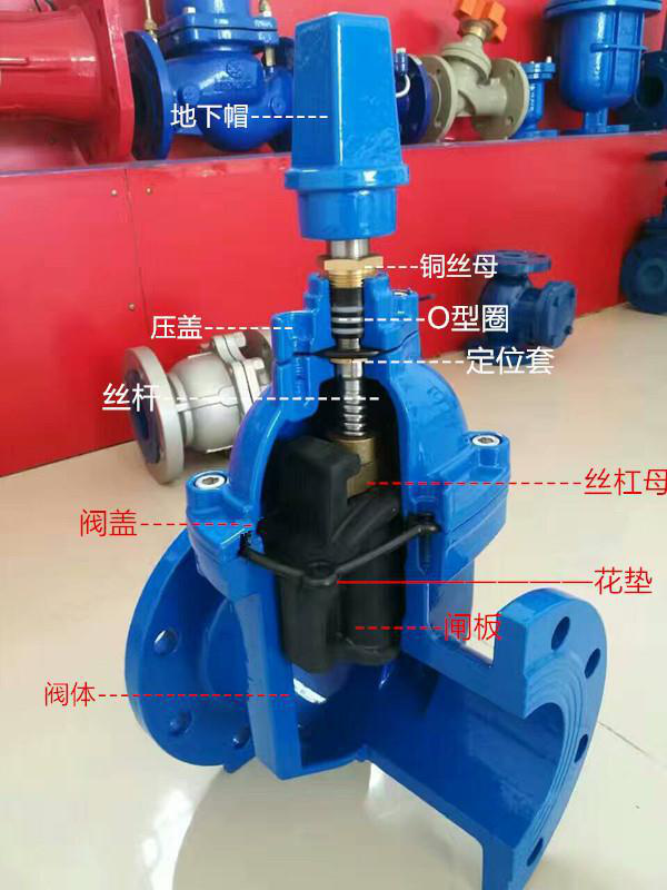 Sz45x-16地下弹性座封闸阀